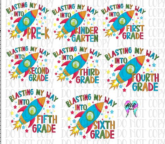 Blasting school bundle PNG – AKC Embroidery and Digital Designs