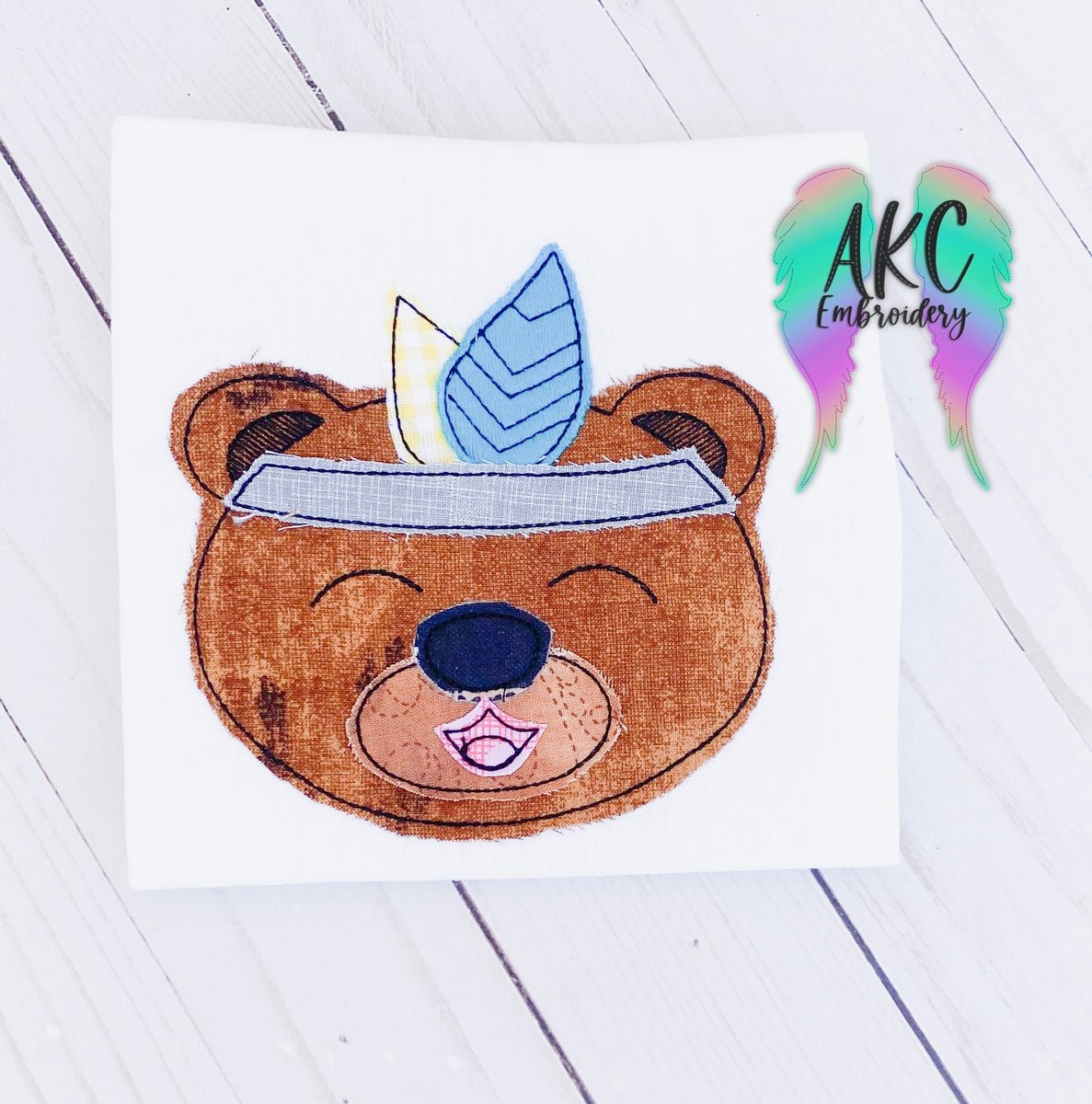 BOHO teddy bear 2021 – AKC Embroidery and Digital Designs