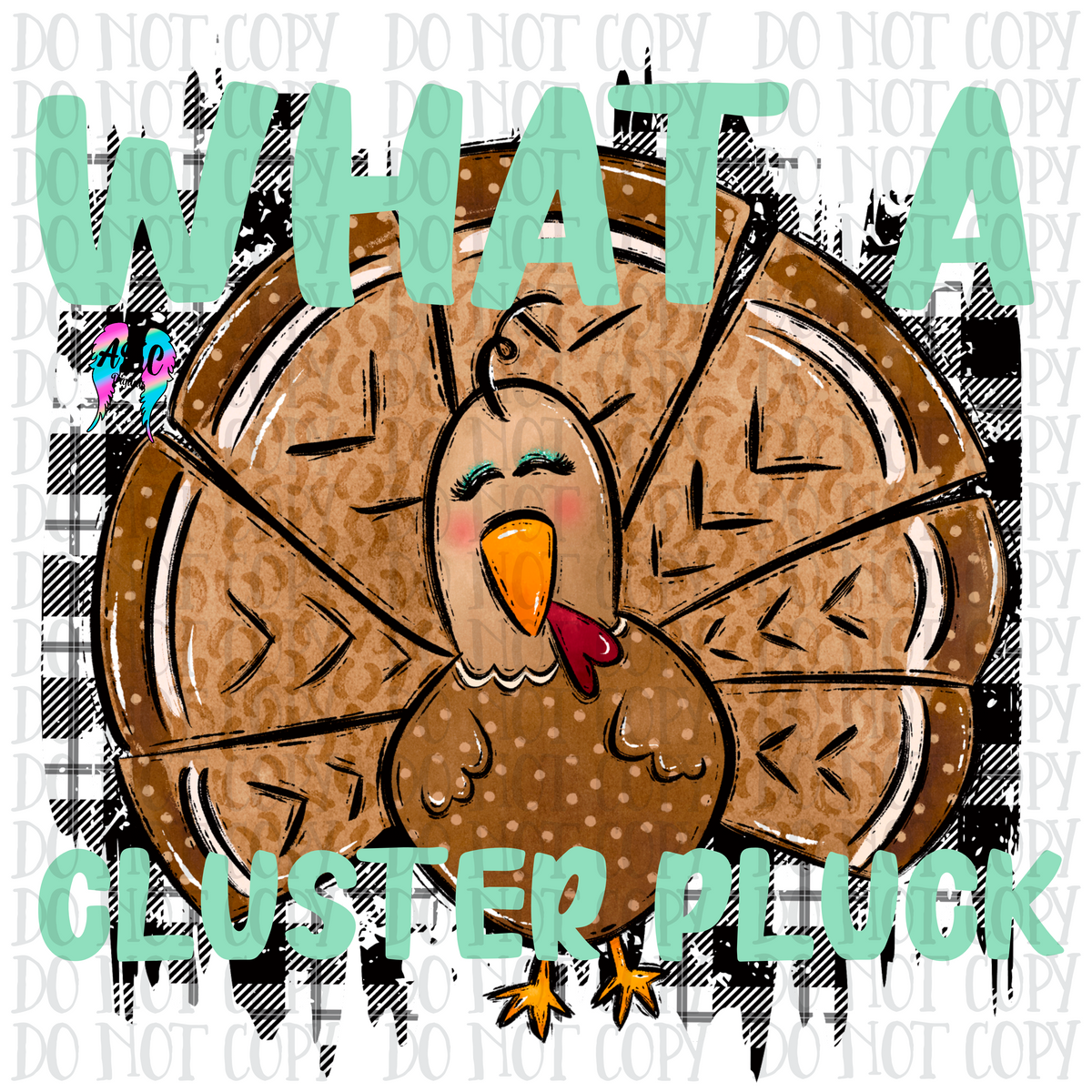 Cluster pluck PNG – AKC Embroidery and Digital Designs