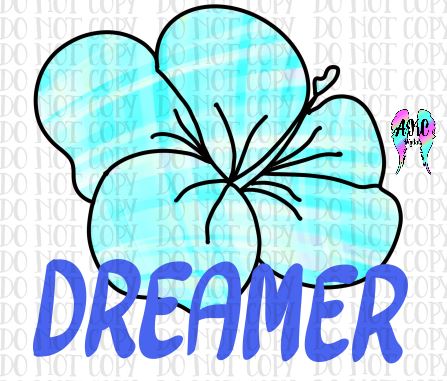Dreamer PNG – AKC Embroidery and Digital Designs