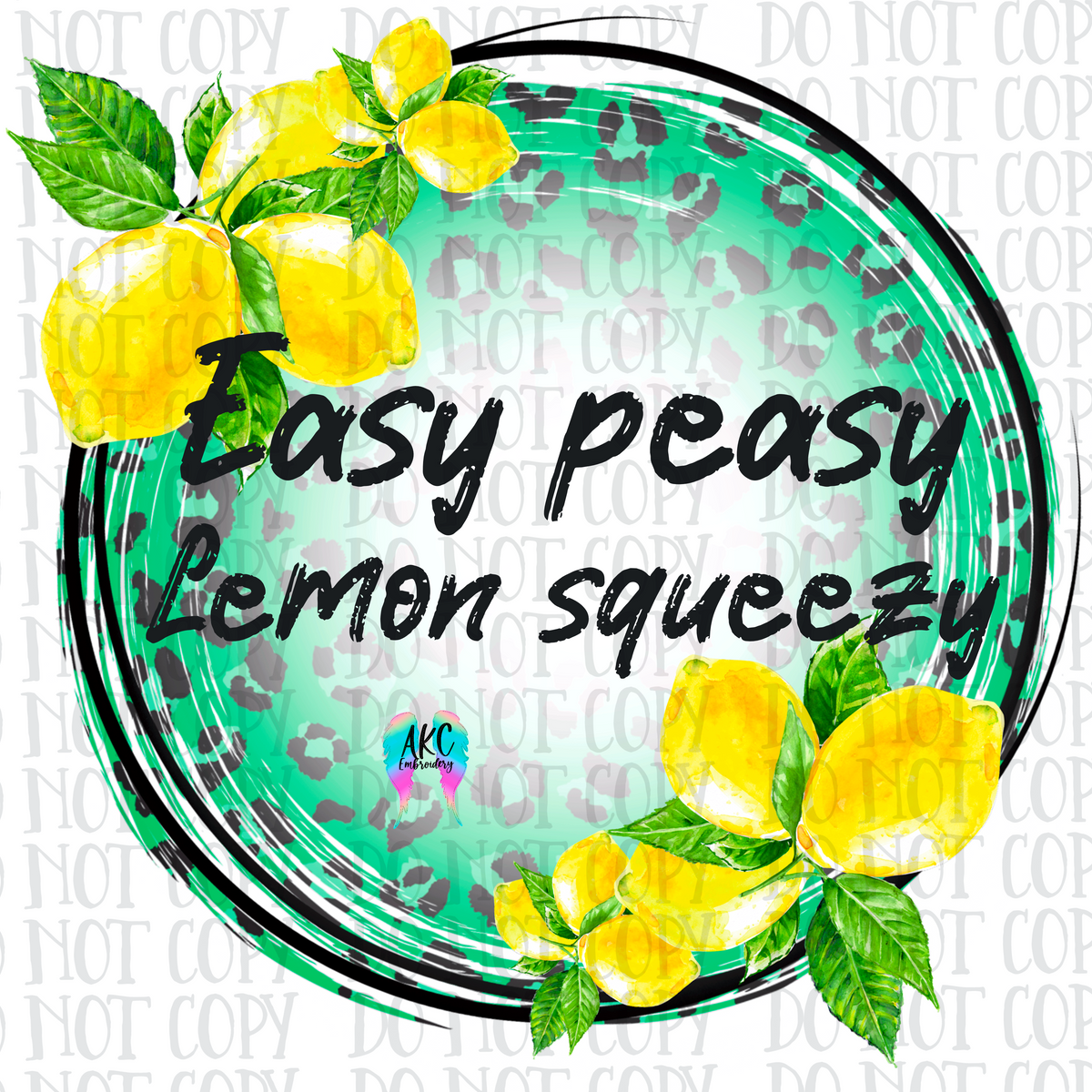 Easy peasy PNG – AKC Embroidery and Digital Designs