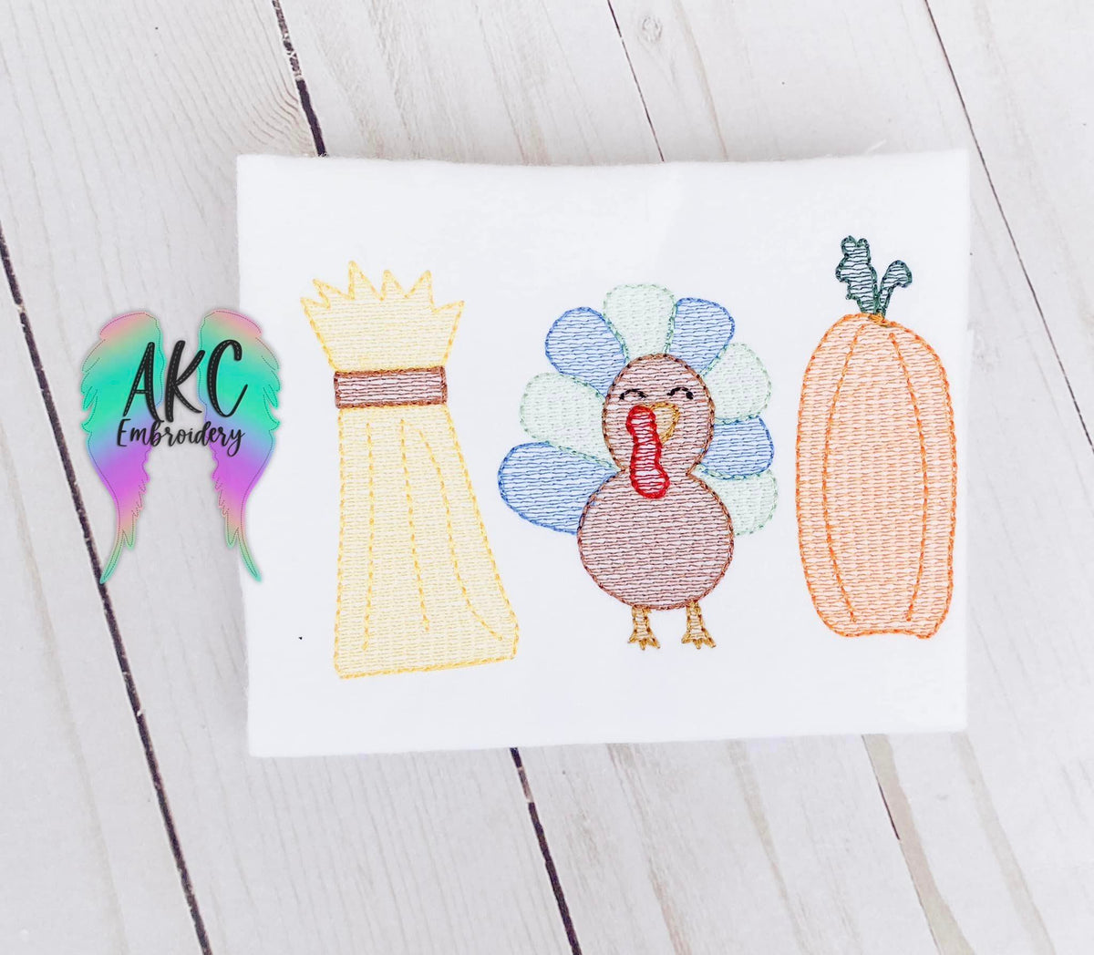 Fall trio 2022 – AKC Embroidery and Digital Designs