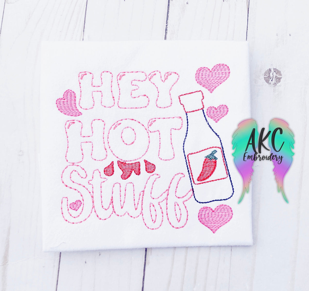 Hey hot stuff 2023 – AKC Embroidery and Digital Designs