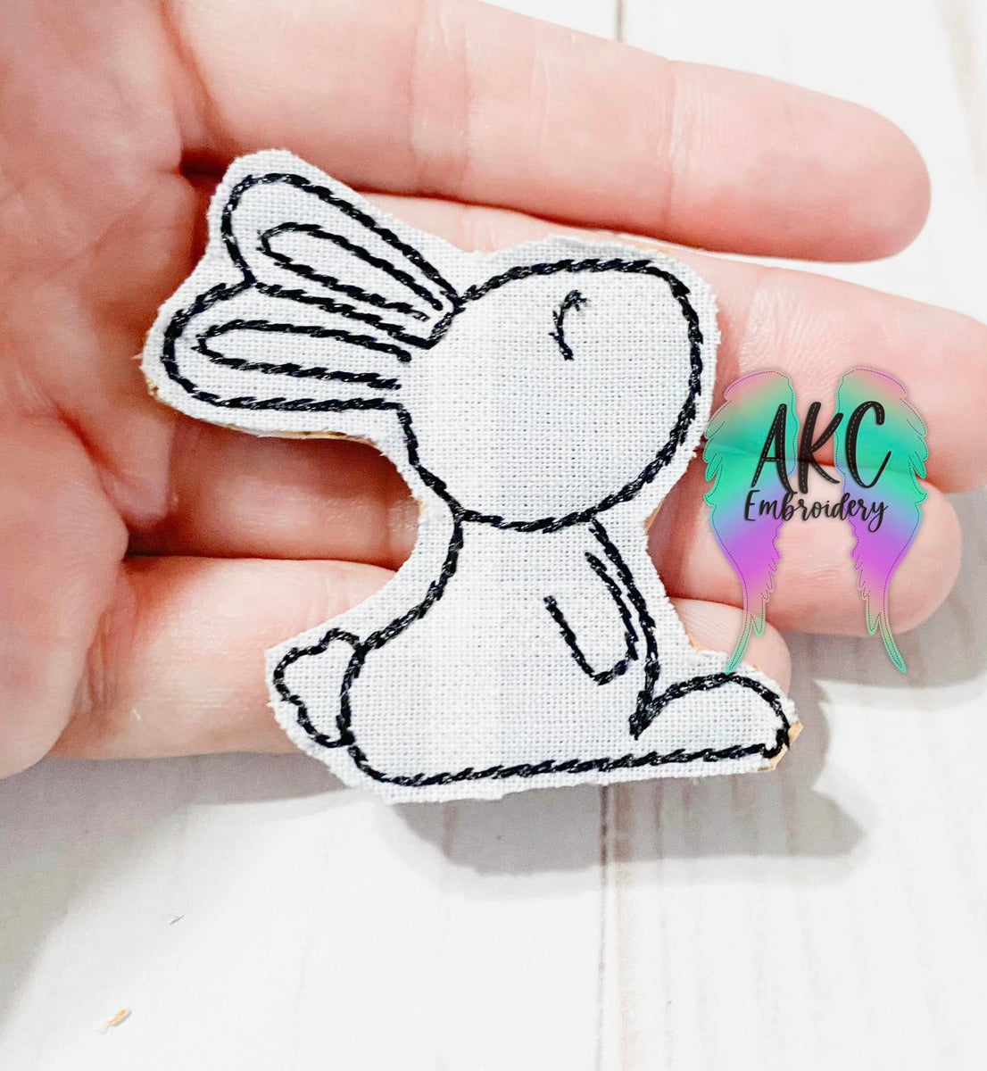 ITH bun bun magnet 2023 – AKC Embroidery and Digital Designs