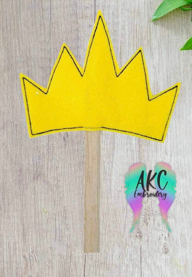 ITH princess crown photo prop 2022 – AKC Embroidery and Digital Designs