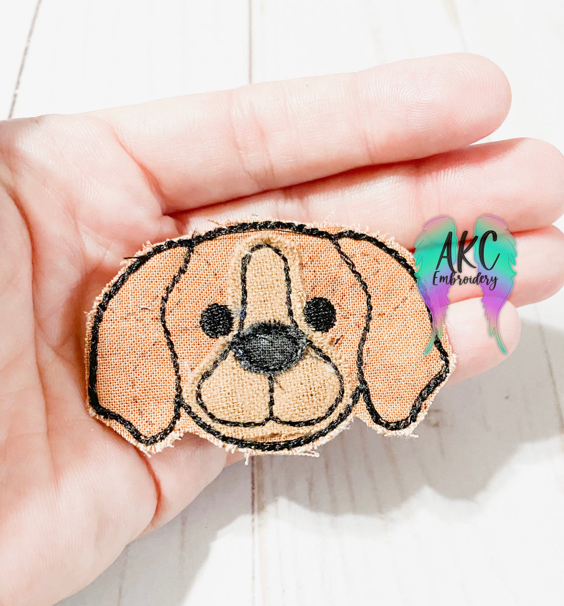 ITH hound magnet 2023 – AKC Embroidery and Digital Designs