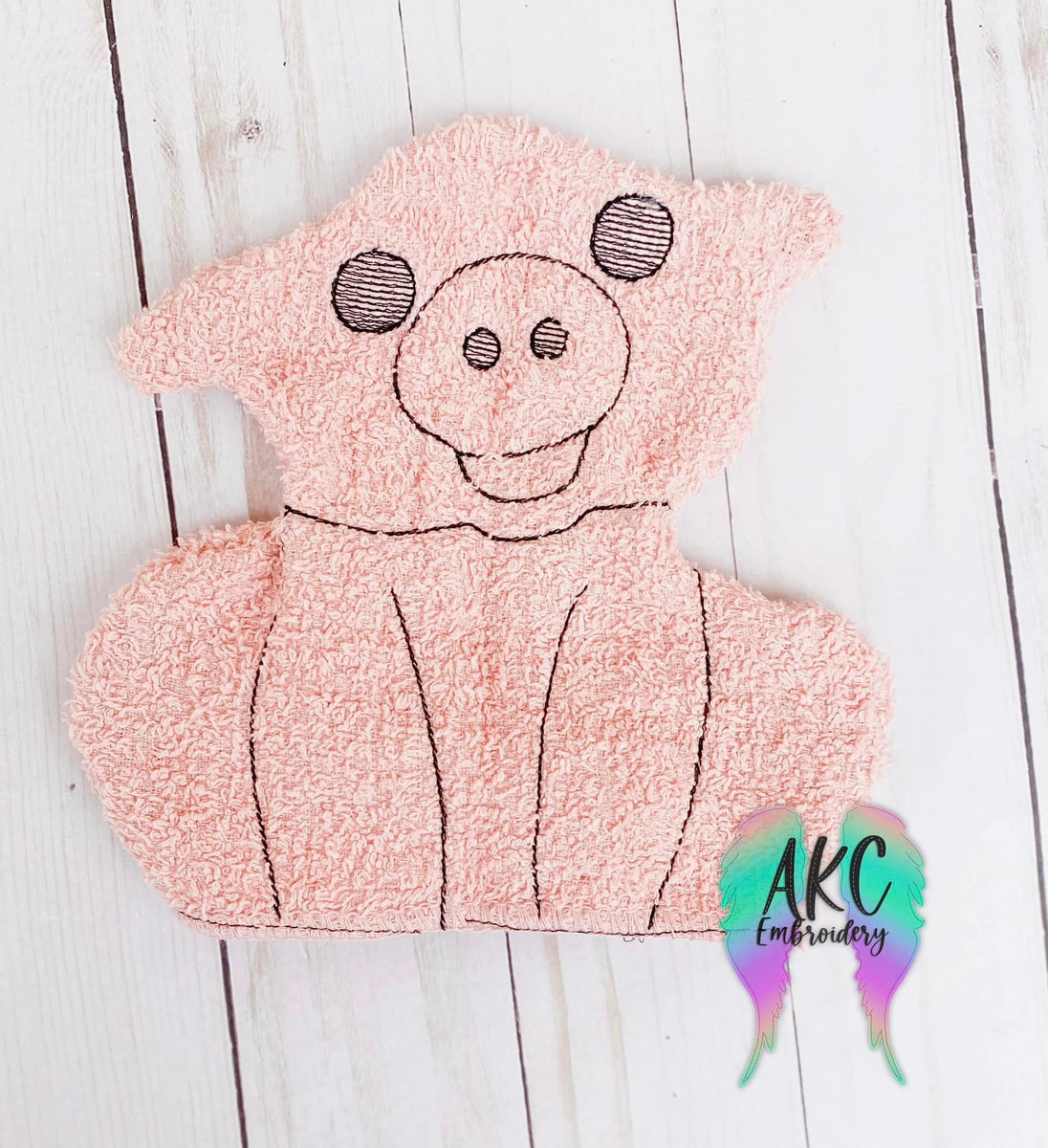 ITH pig washie 2023 – AKC Embroidery and Digital Designs