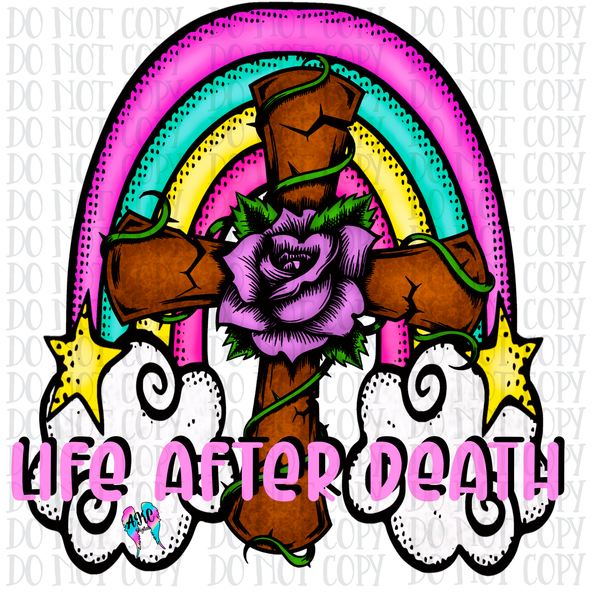 Life after death PNG – AKC Embroidery and Digital Designs