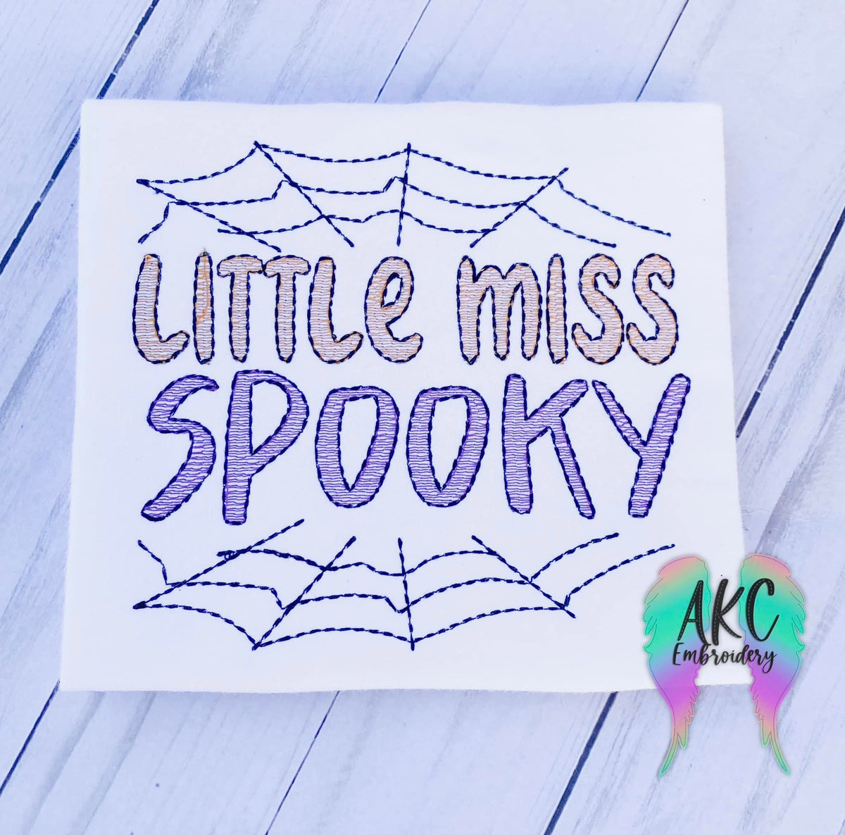 Little miss spooky 2023 – AKC Embroidery and Digital Designs