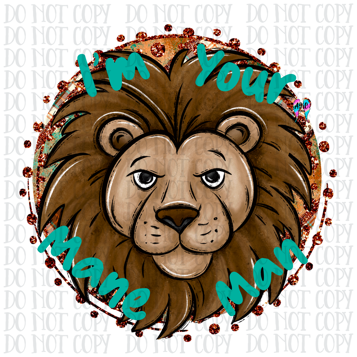 Mane man PNG – AKC Embroidery and Digital Designs