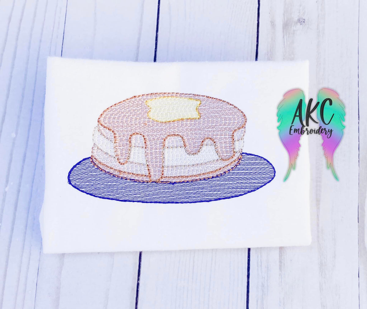 Sketch pancakes 2022 – AKC Embroidery and Digital Designs