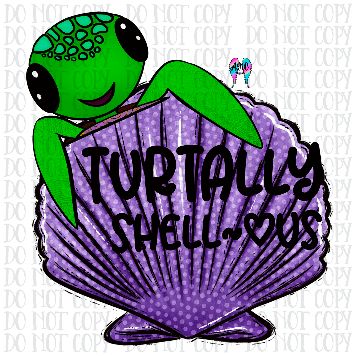 Turtally shellous PNG – AKC Embroidery and Digital Designs