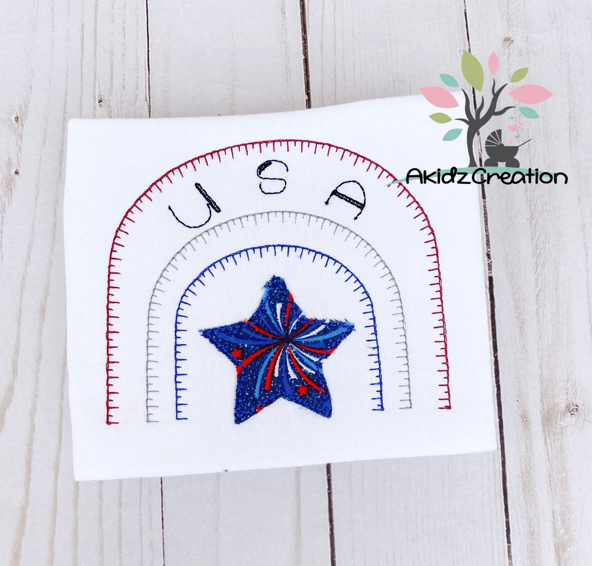 USA rainbow 2022 – AKC Embroidery and Digital Designs
