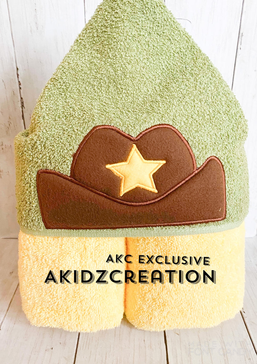 Cowboy Hat Peeker – AKC Embroidery and Digital Designs