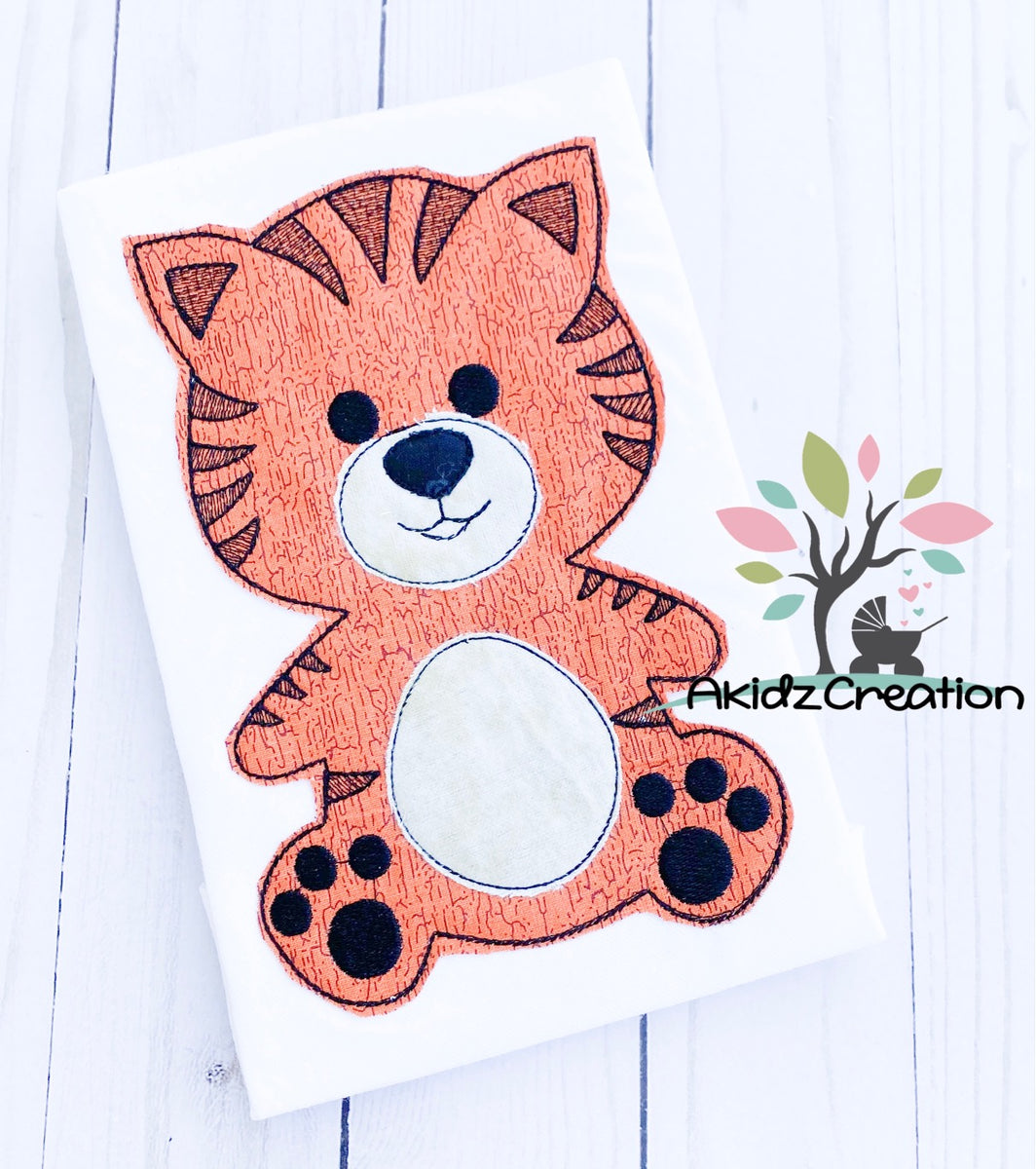 Cuddly tiger 2021 – AKC Embroidery and Digital Designs