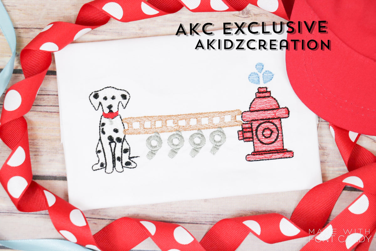 Fire Bunting – AKC Embroidery and Digital Designs