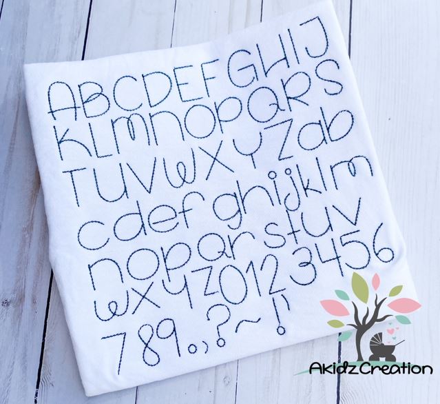 Leigh font 2021 – AKC Embroidery and Digital Designs