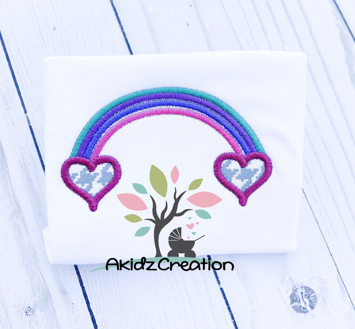 Rainbow love 2020 – AKC Embroidery and Digital Designs