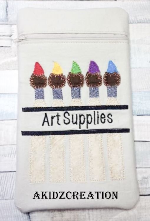 Split Paint Brush Applique – AKC Embroidery and Digital Designs